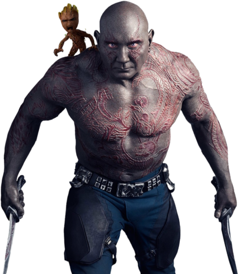 Drax PNG Transparent Images Free Download - Pngfre