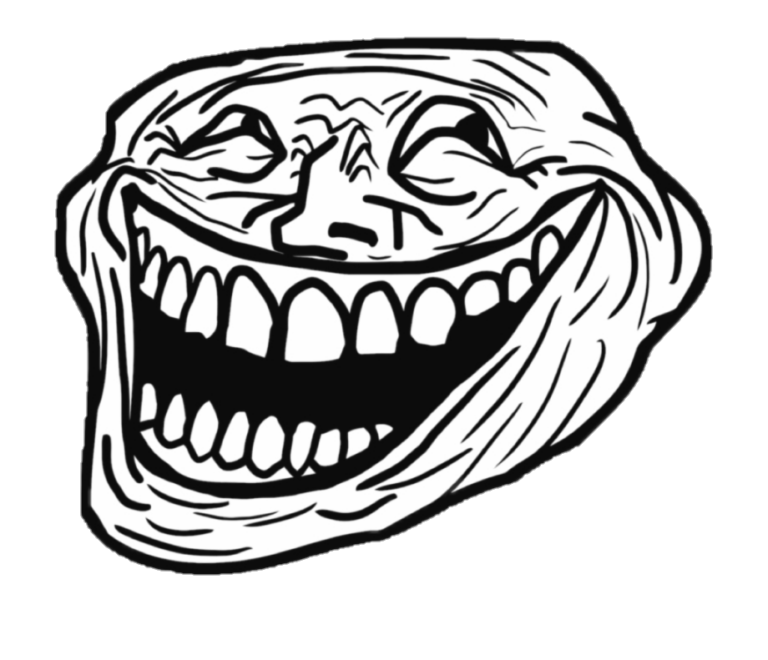 Troll Face PNG Transparent Images Free Download - Pngfre
